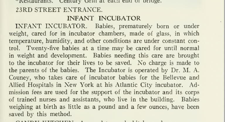 Century of Progress International Exposition, 1933-34 – Neonatology on ...